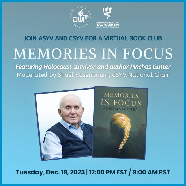 American Society for Yad Vashem – The Holocaust Martyrs and Heroes ...